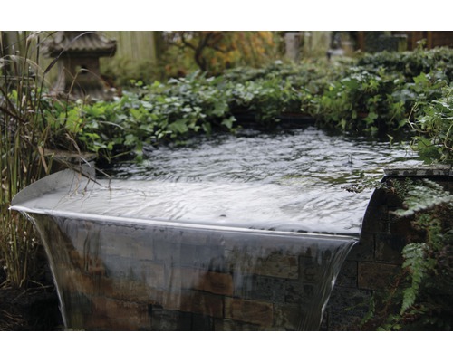 RVS Overloop Brisbane 60 cm - vijver - tuin - Wonen.nl