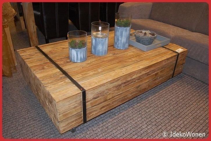 Unieke salontafel teak - salontafel-bijzettafel - meubels - Wonen.nl