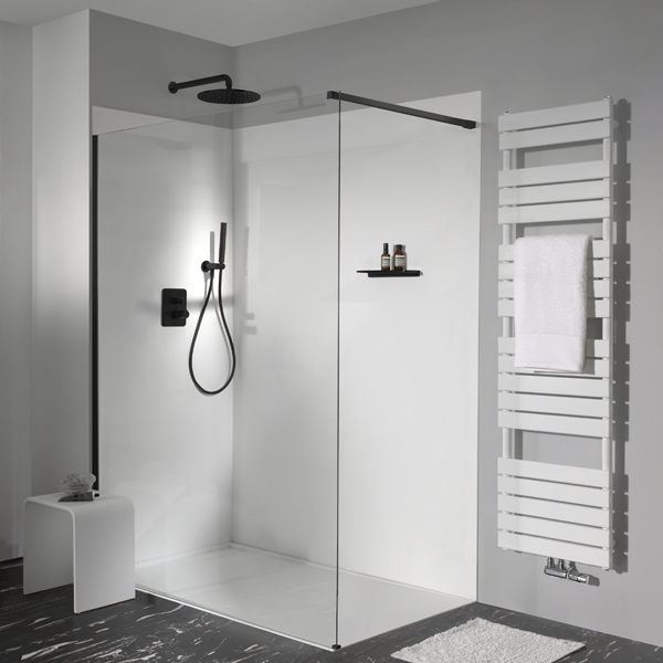 Solid surface in de badkamer. - complete-badkamer - badkamer - WONEN.nl