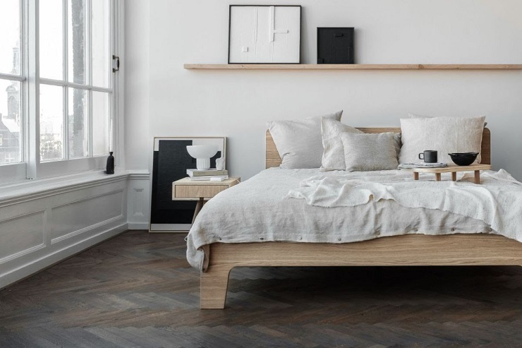 Loof presenteert bed Pure - bed - slaapkamer - WONEN.nl