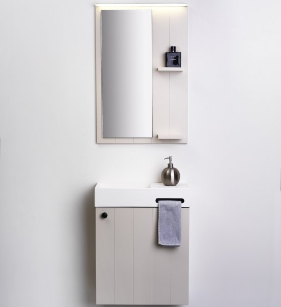 Fraaie toiletmeubel - toilet - badkamer - WONEN.nl