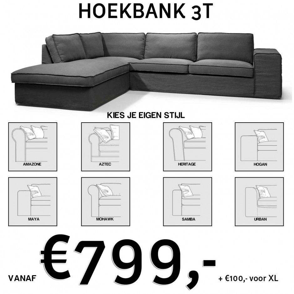 Bank zelf samenstellen - bankstel - meubels - Wonen.nl